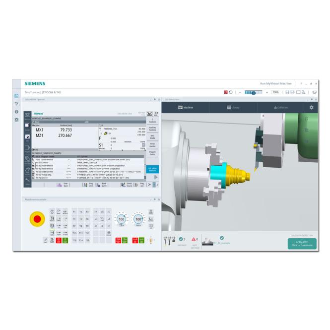 SINUMERIK ONE Run MyVirtual Machine /3D Academic | Christiani